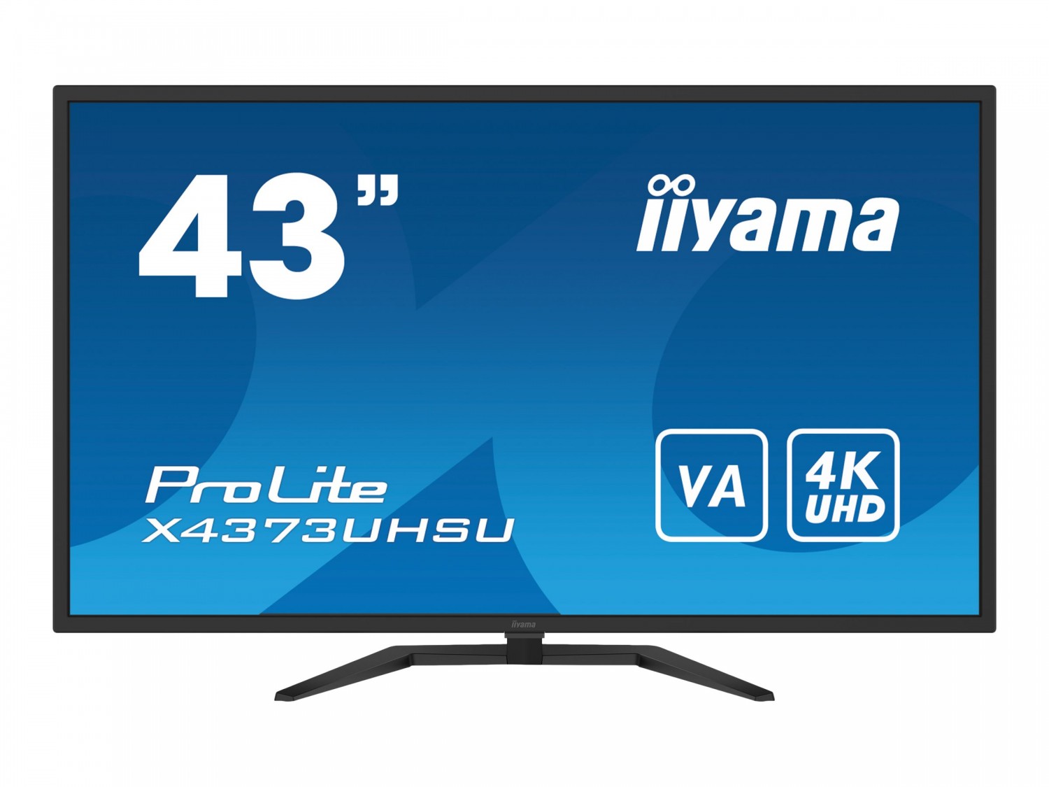 IIYAMA X4373UHSU-B1 43inch UW VA 3840x2160 UHD 400cd/m2 3ms HDR400 ...