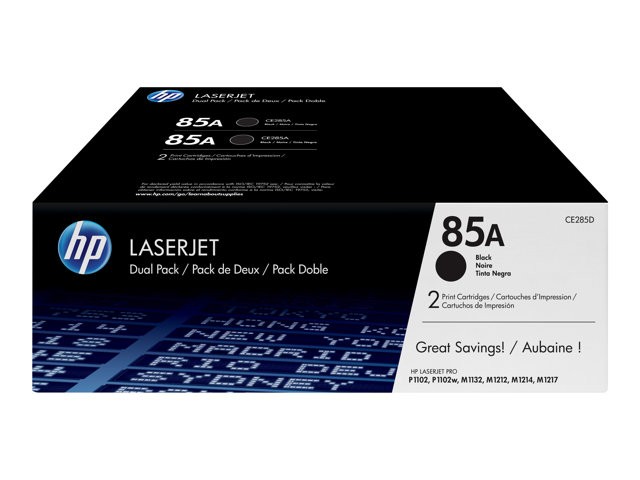 HP CE285AD Toner HP 85A black dual pack - dlaDruku.pl