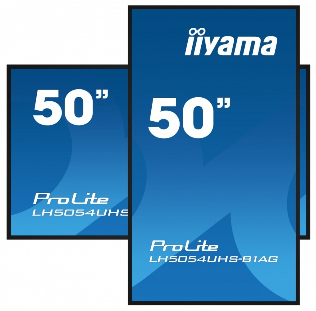 IIYAMA Monitor 50 cali LH5054UHS-B1AG 24/7, VA, ANDROID.11, 4K, SDM ...