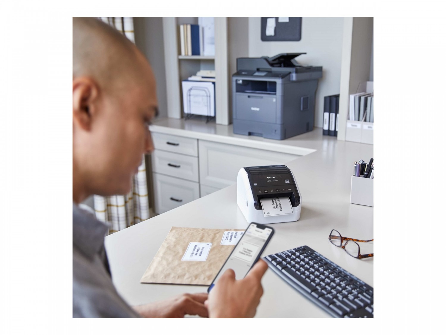 BROTHER QL1110NWBCYJ1 Label printer - dlaDruku.pl