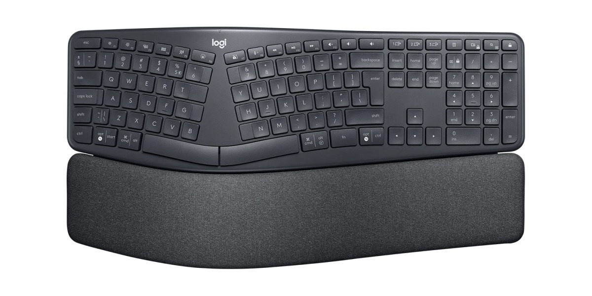 Logitech Klawiatura Ergo K860 for Business Graphite US - dlaDruku.pl