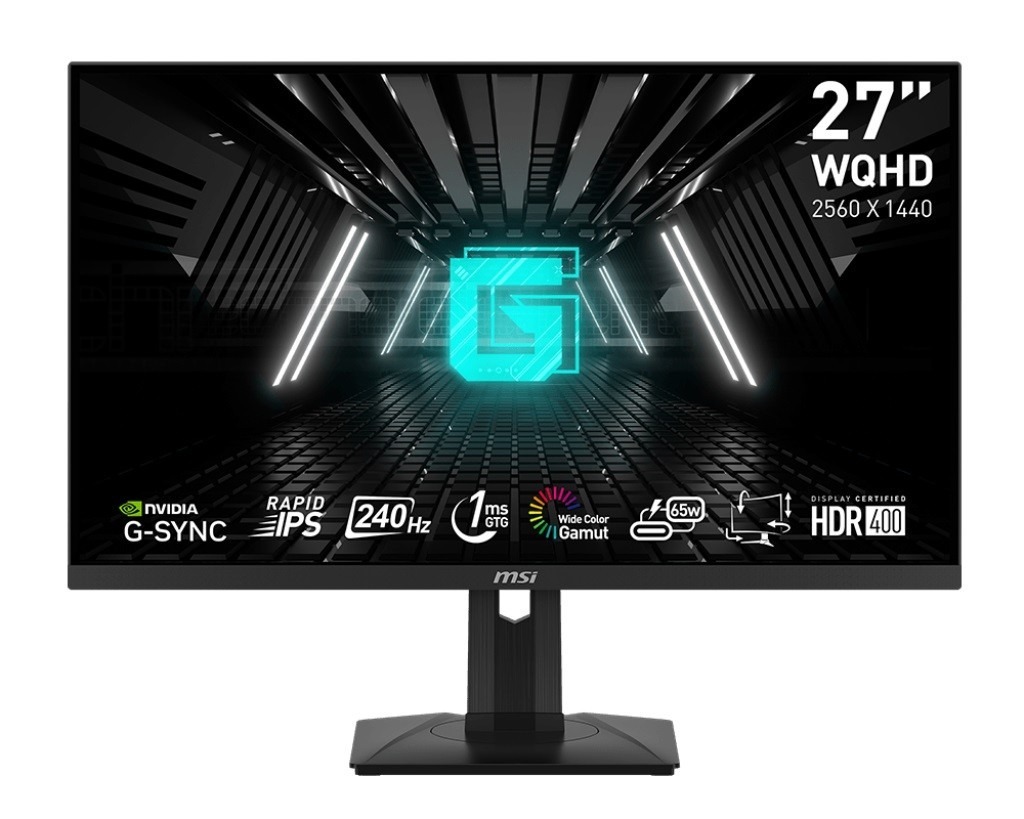 MSI Monitor G274QPX 27 cali/LED/QHD/Flat/240Hz/Czarny - dlaDruku.pl