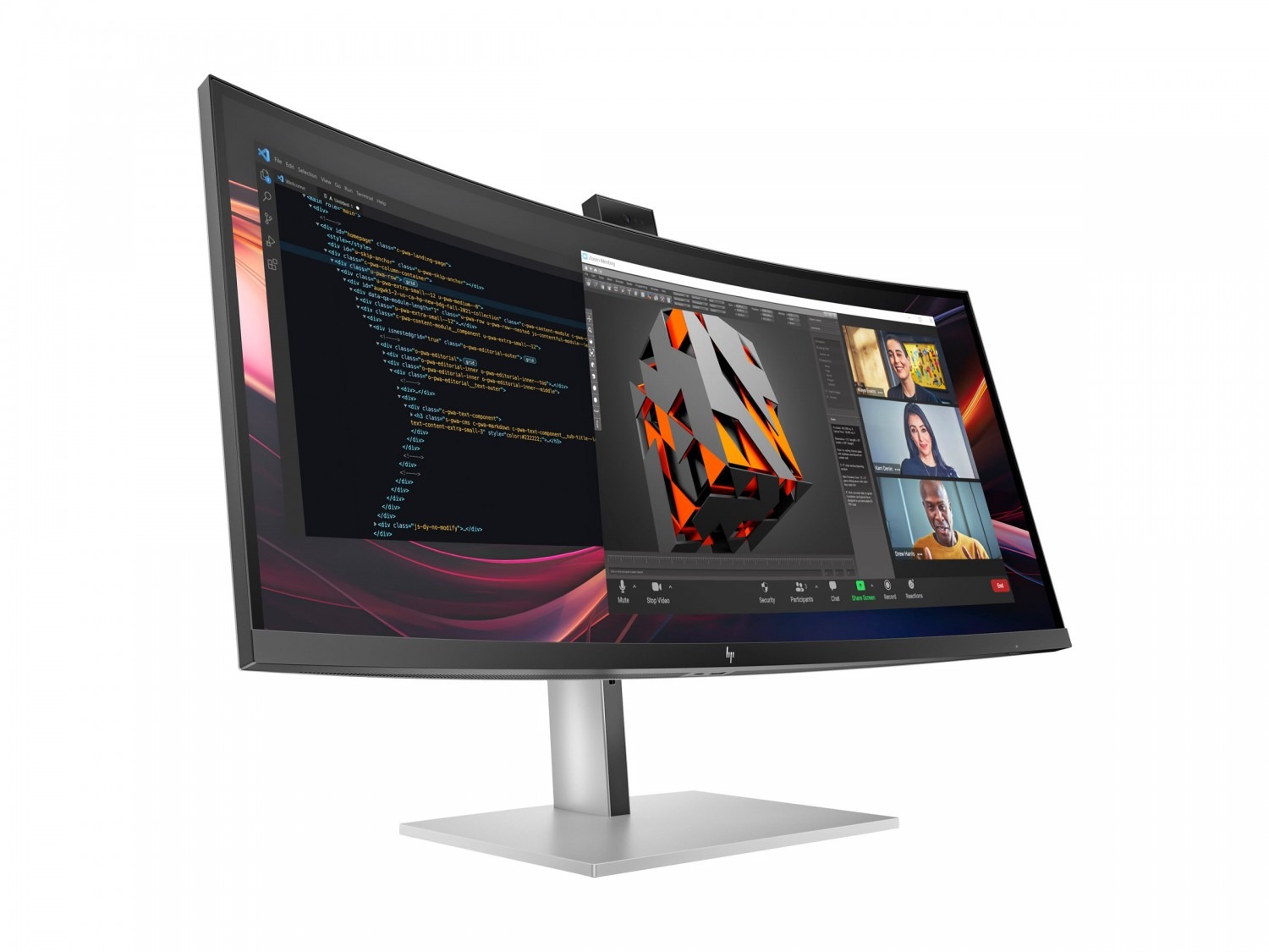 HP Series 7 Pro 734pm 34inch WQHD Conferencing Monitor DP HDMI (EN ...